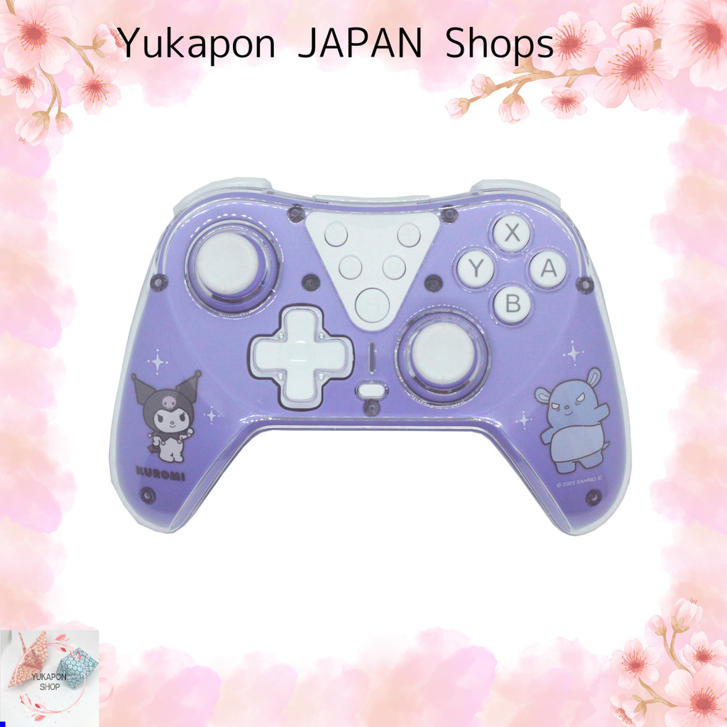 Allone Wireless Controller for Gaming #Unipo Sanrio Characters Kuromi 15.5×6×10.5cm Switch ...