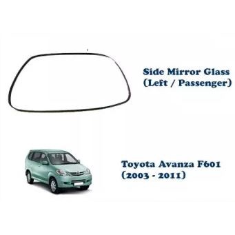 Toyota Avanza F601 , F602 , 1.3 1.5 Side Mirror Glass Cermin Kaca Sisi ...