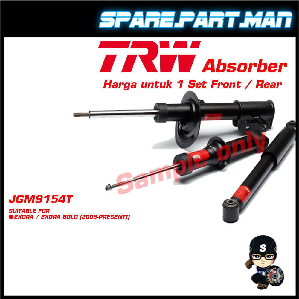 📌TRW 1 PAIR 📌LEFT + RIGHT EXORA / EXORA BOLD FRONT GAS ABSORBER ...