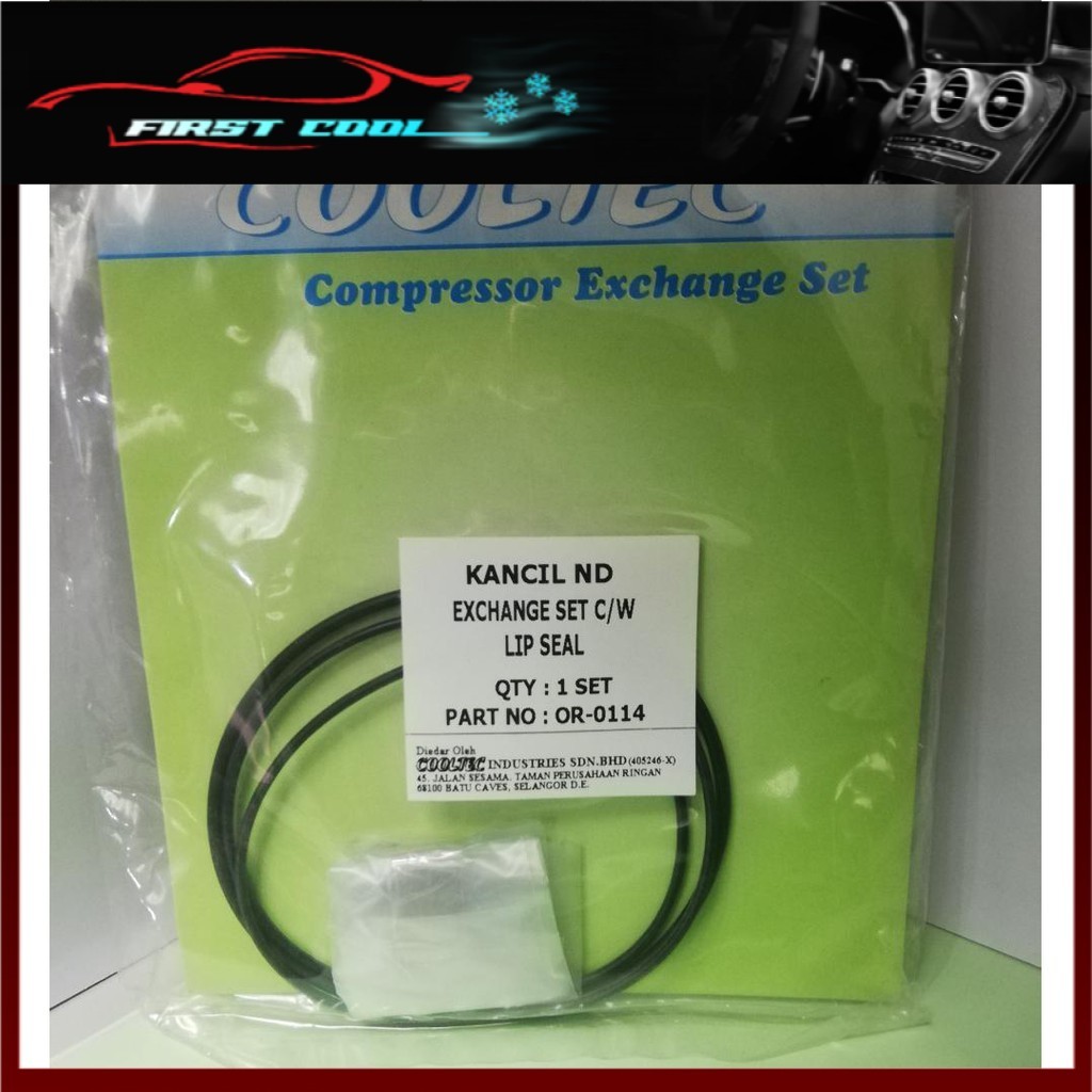 FC O-RING / COMPRESSOR KIT- KANCIL (WOR-0114) FC | Shopee Malaysia