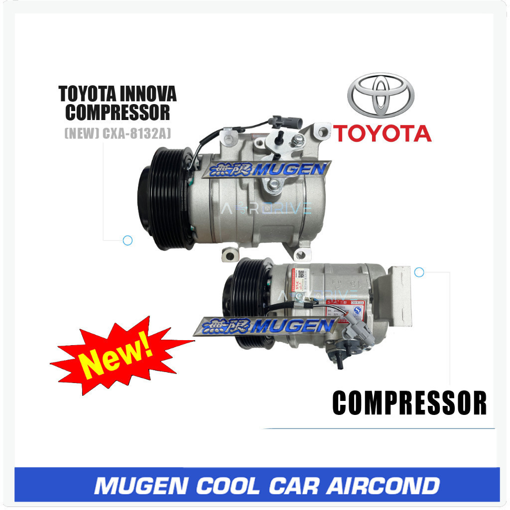 MGC CHINA NEW TOYOTA INNOVA COMPRESSOR ( CXA-8132A ) | Shopee Malaysia