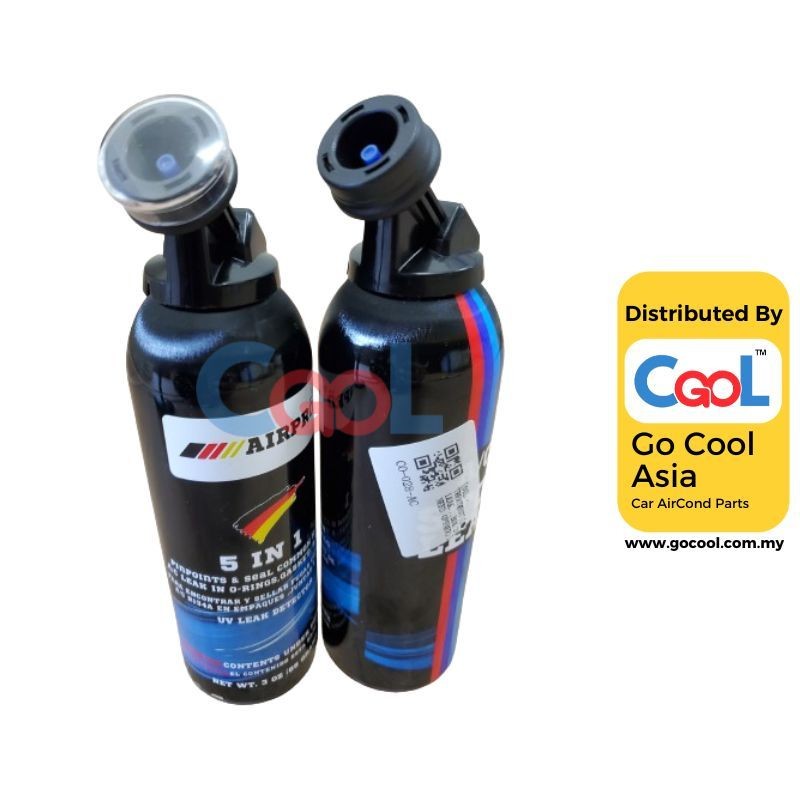 OIL - TREATMENT STOP LEAK 5 IN 1 R134A 85G AIRPRO 1BOX 24BTL (NO NEED ...