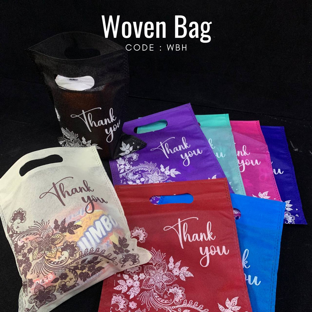 VISTA | 100helai WBH Beg Kain Murah | Bag Goodies Kain | Beg Kain Bajet ...