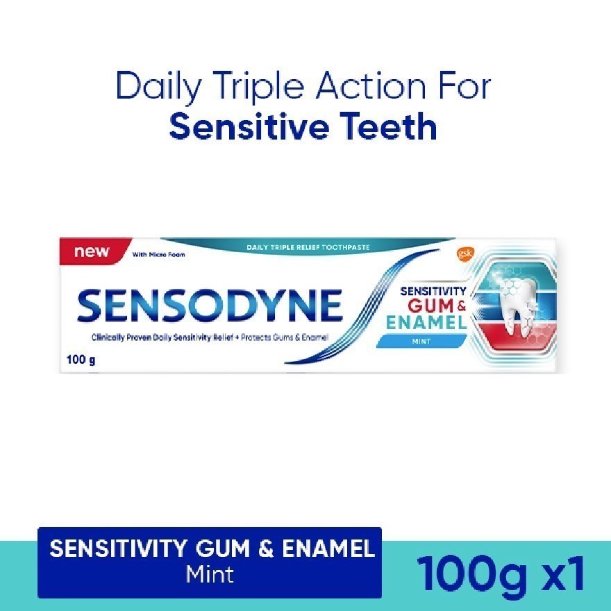 SENSODYNE Sensitivity Gum & Enamel Toothpaste 100g | Shopee Malaysia