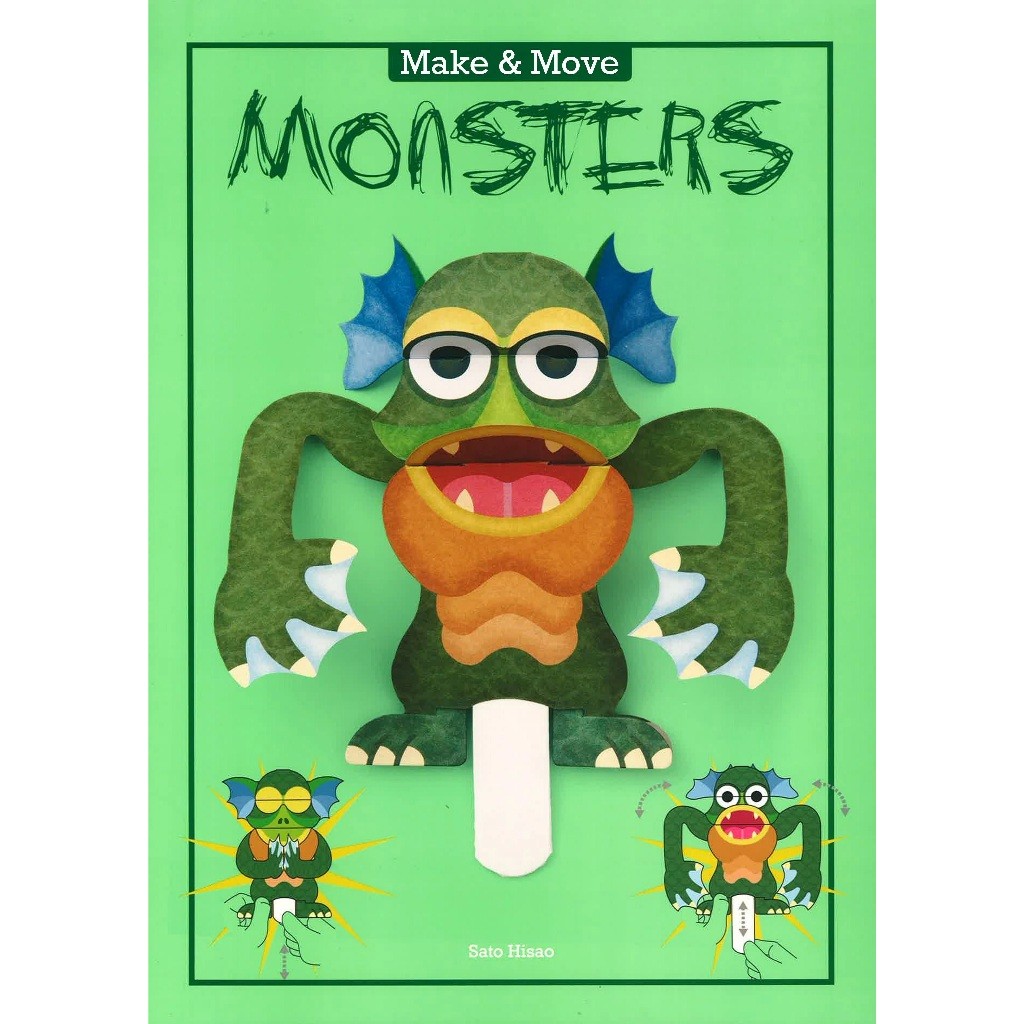 (BBW) Make & Move: Monsters (ISBN:9781780677941) | Shopee Malaysia