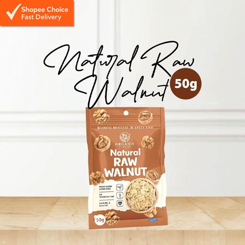 Raw USA Walnut, 50g Pack, Fresh and Nutritious, Perfect for Snacking ...