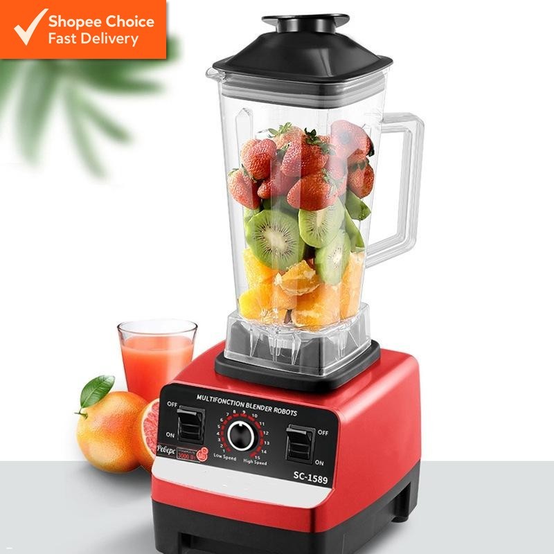 [Shopee Choice] 3L 4500W Heavy Duty Household Mixer Juicer High Power ...