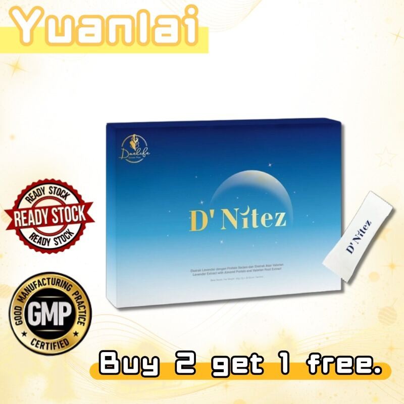 SALE【RM49box】【BUY 3 get 1 】Daelife D'Nitez Dnitez 睡眠护肾法宝 30‘s/box (100% ...