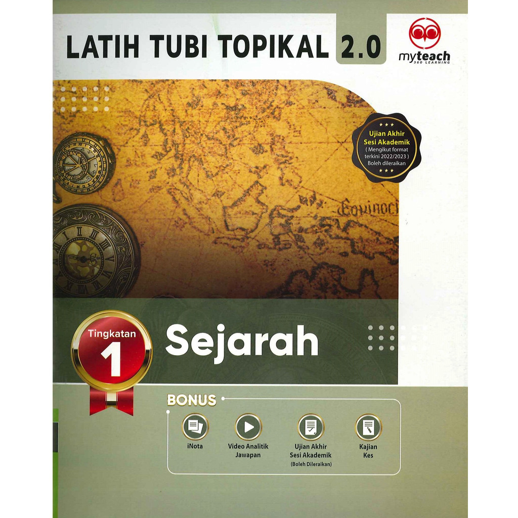 MyTeach: Latih Tubi Topikal 2.0: Sejarah: Tingkatan 1: LTS2_SEJ_1 9786297637686 | Shopee Malaysia