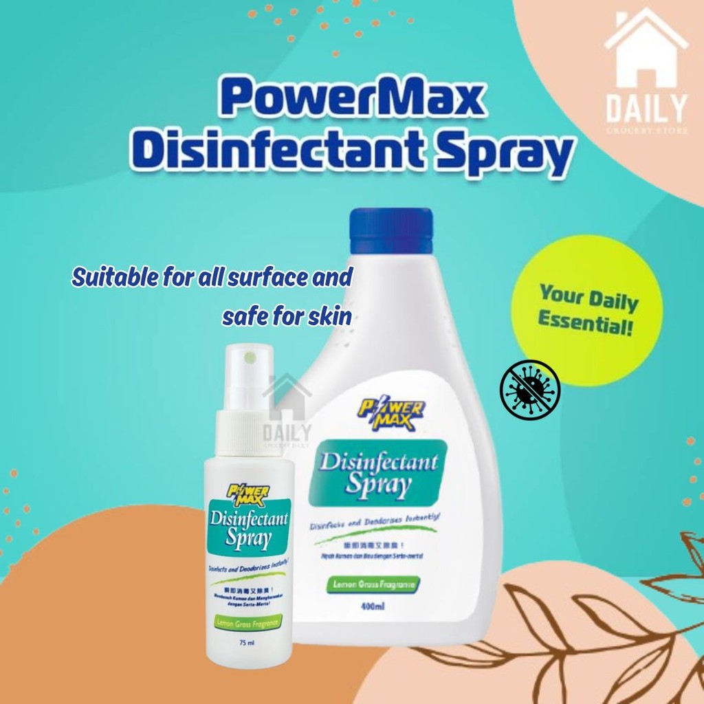 Cosway PowerMax Disinfectant Spray 400ml / PowerMax Disinfectant Spray ...