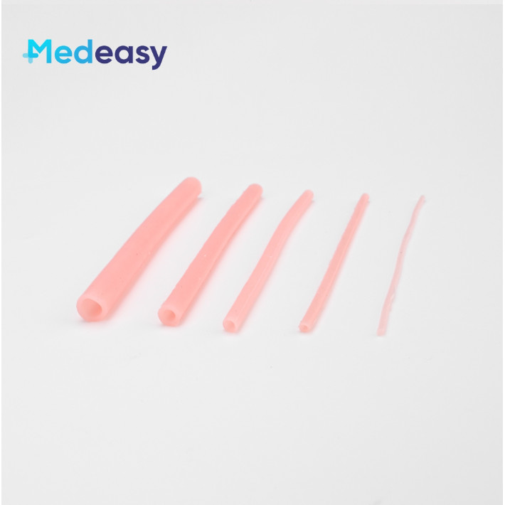 2 Pieces Vascular Anastomosis Practice Silicone Soft Blood Vessel ...