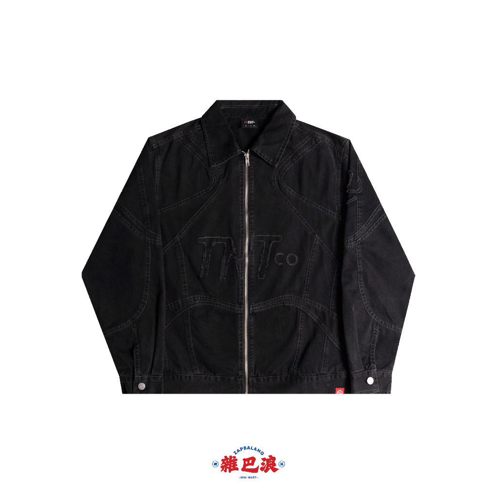 Zapbalang Mini Mart: Tntco | Spiderman Web Biker Jacket (Black ...