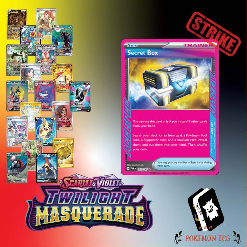 Ace Spec Secret Box 163/167 Twilight Masquerade SV06 PTCG | Shopee Malaysia
