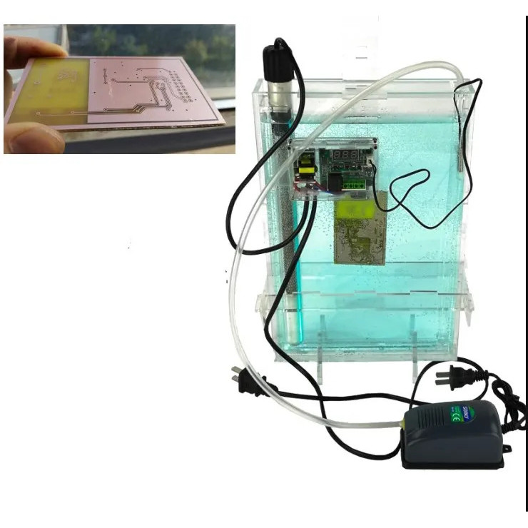 HK2030 circuit board making etching machine PCB DIY metal corrosion ...