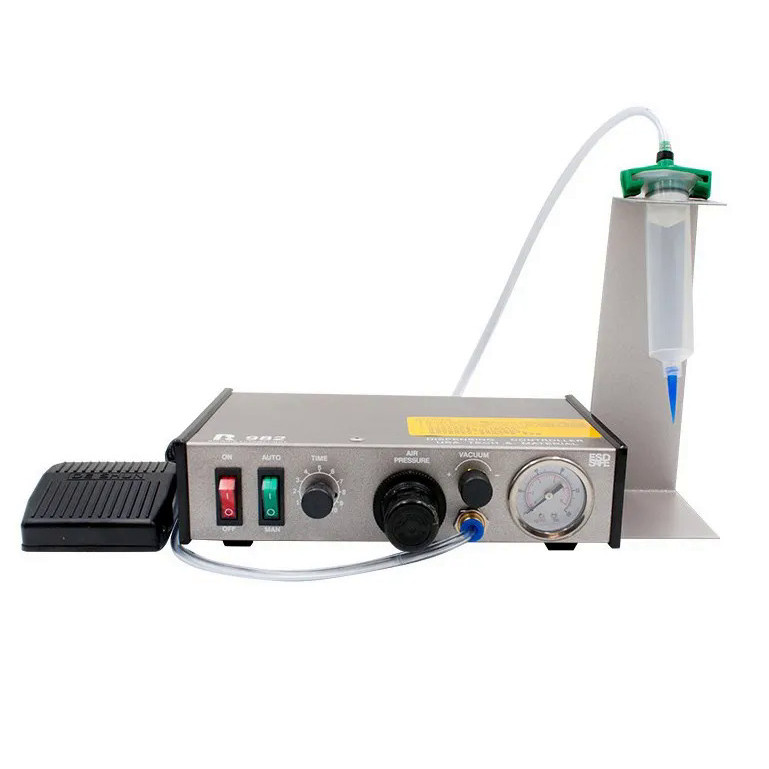 AD-982 Semi-automatic Dispenser Precision PCB Solder Paste Liquid ...