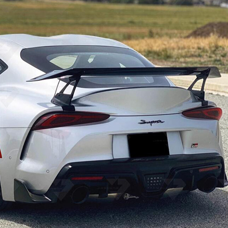 For Toyota Supra A90 Real Carbon Fiber Spoiler Accessories Car Trunk ...