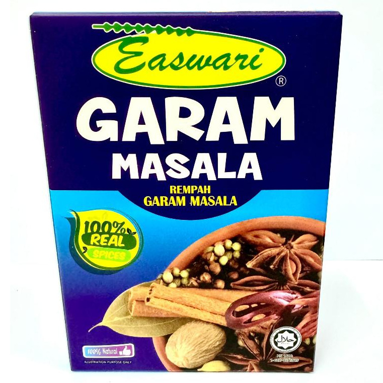[Exp: Oct 2025] EASWARI Garam Masala Powder 50g | High Quality Indian ...