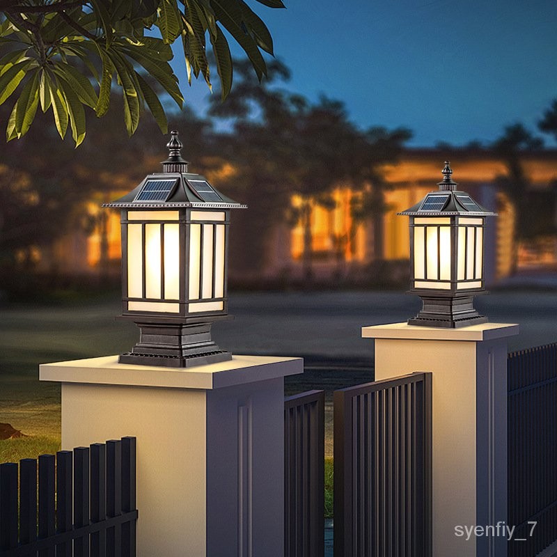 Contact seller/Solar Pillar Lamp Chinese Outdoor Wall Pillar Lamp ...