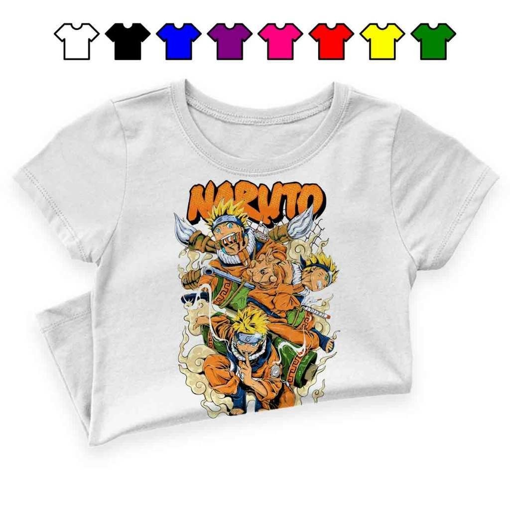 Naruto Anime Manga Ninja Shinobu Akatsuki Kakashi Tshirt 100 Cotton ...