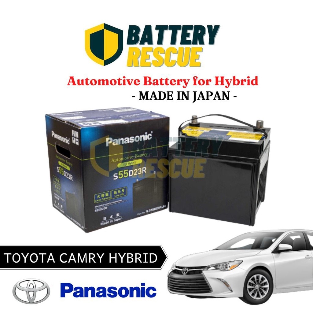 [Installation Available] S55D23R Panasonic VRLA / FRDE - For Hybrid Original Car Battery ...