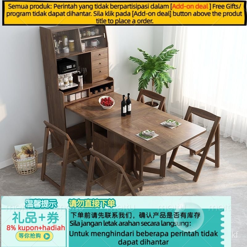 Contact get 9% coupon+gift】ulti-Functional Folding Dining Table ...