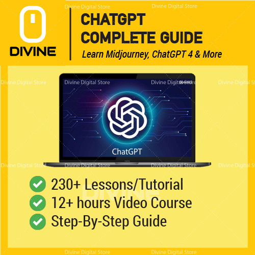 💎[Instant Delivery][Video Course] ChatGPT Complete Guide: Learn Midjourney, ChatGPT 4 & More ...
