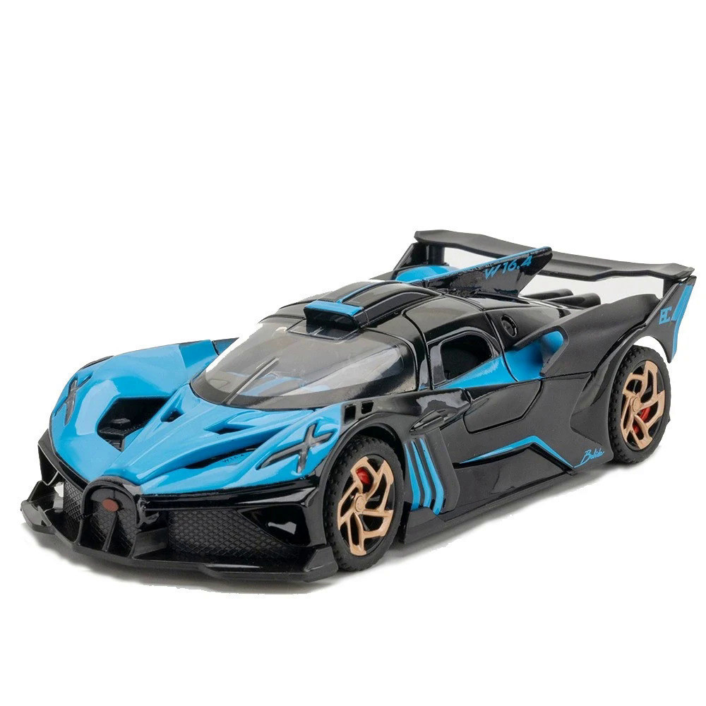 MY 1:32 Bugatti Bolide Alloy Sport Car Model Diecasts & Toy Vehicle ...
