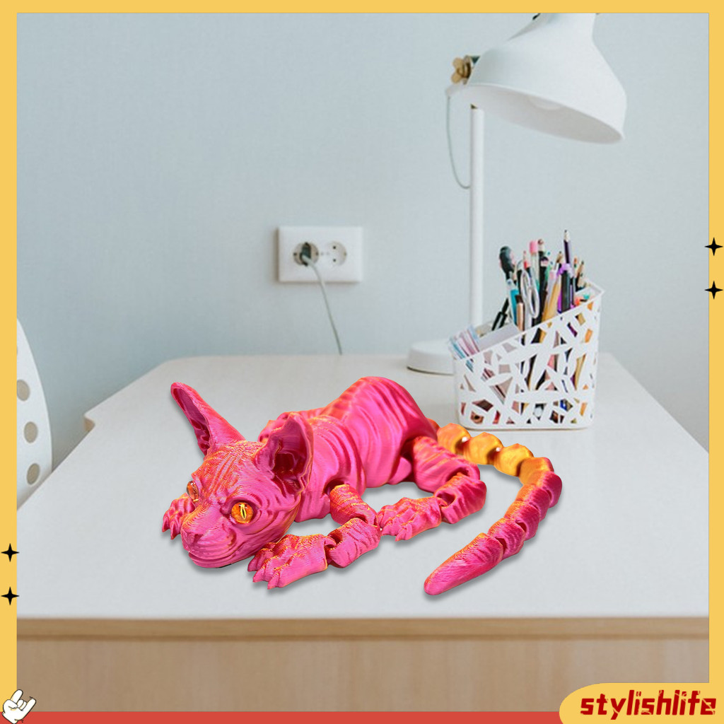 [stylishlife] Hairless Cat Model Articulated Cat Model Articulated ...