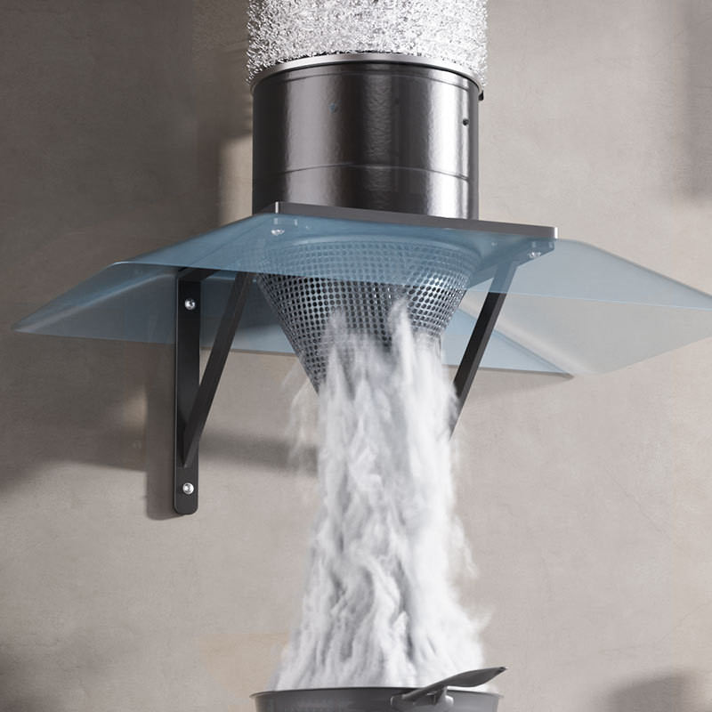 SJ-Kitchen Exhaust Fan Household Ventilating Fan Range Hood Strong ...
