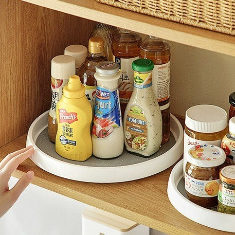 SJ-Spice Rack Multi-Functional Salt Kitchen Spice Bottle Rotary Storage ...
