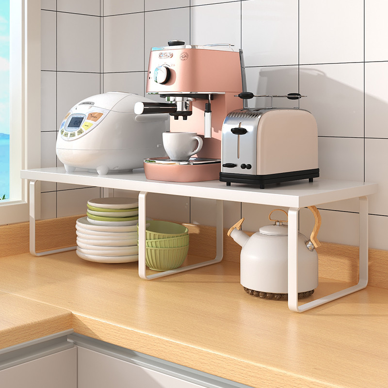 M/Kitchen Storage Rack Table Partition Multi-Layer Pot Rack Seasoning ...