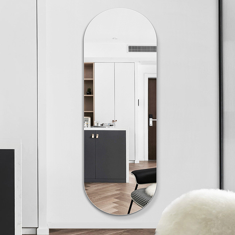 JY-8/BOLEN Bolun Frameless Dressing Mirror Wall-Mounted Whole Body ...