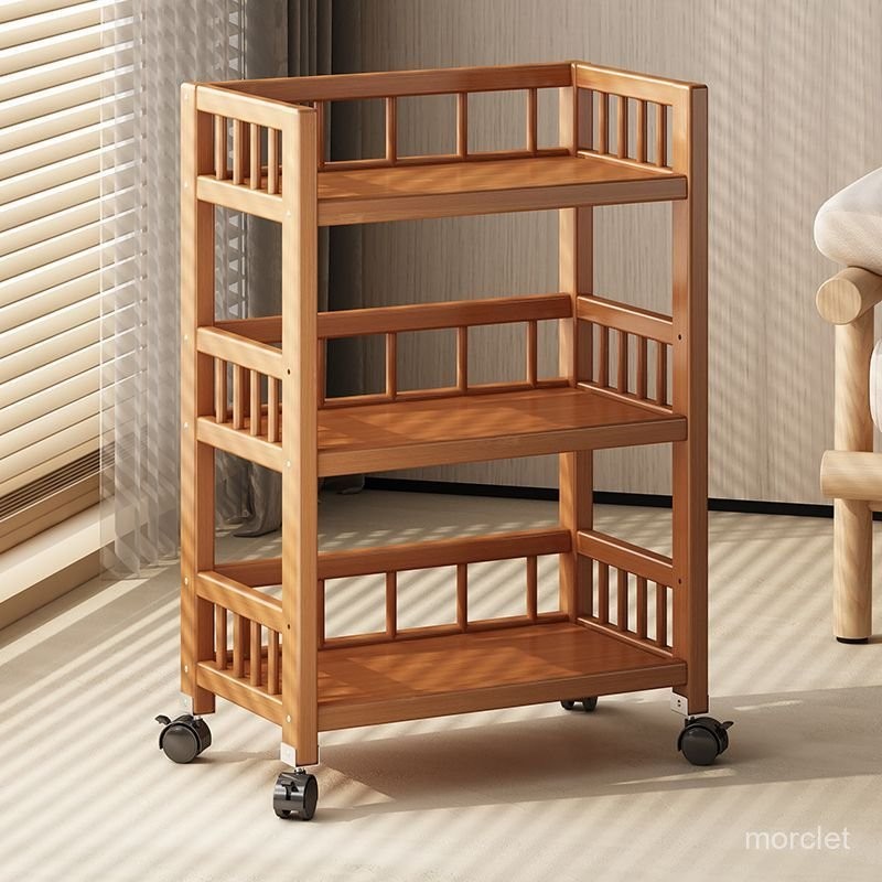 QM-48#Household Movable Shelves Trolley Living Room Simple Sofa Side ...