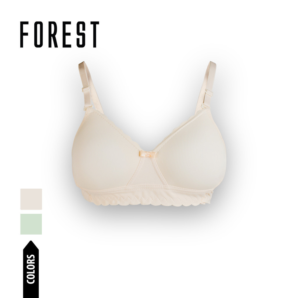 (1Pc) Forest Teenager Cotton Spandex Bra Selected Colours- FBD0069J ...