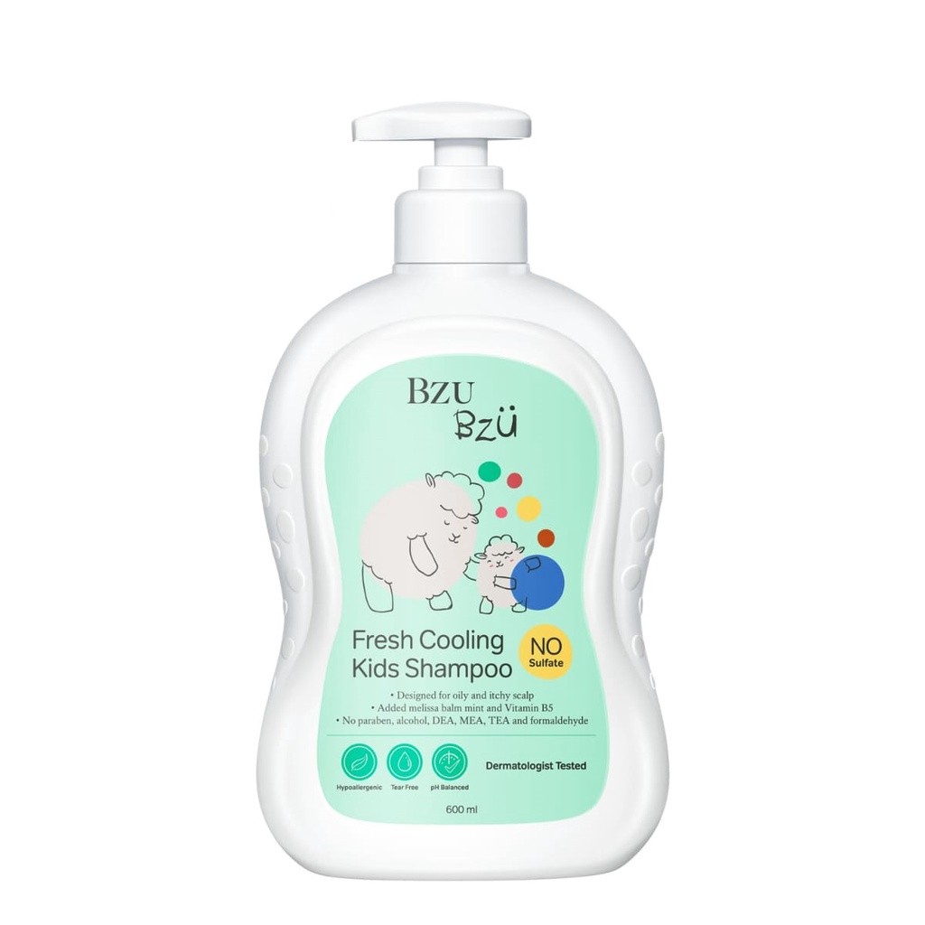 Bzu Bzu Fresh Cooling Kids Shampoo 600ml | Shopee Malaysia