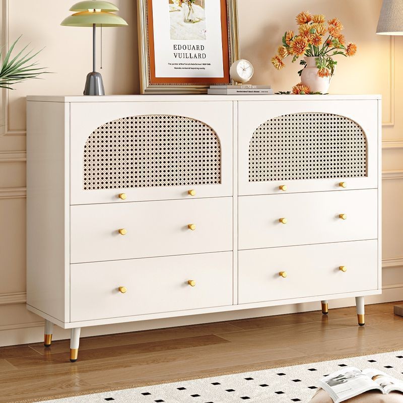 JY-8/Hui Meng Rattan Sideboard Wall-Mounted Solid Wood Storage Cabinet ...