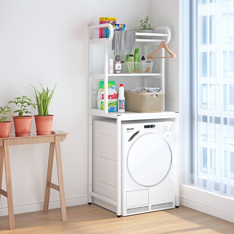 JY-8/Washing Machine Storage Rack Floor-standing Above Drum Shelf ...