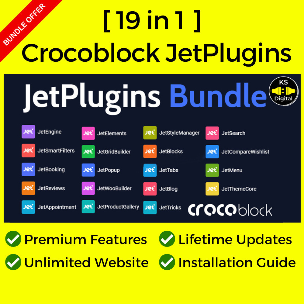 [19 in 1] Crocoblock Jetplugins Bundle WordPress Plugin (Latest ...