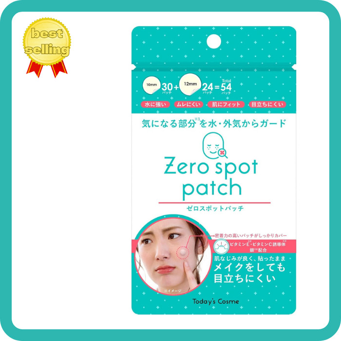 Zero Spot Patch 54 patches pack For Acne Today's Cosme 【Shipping from ...