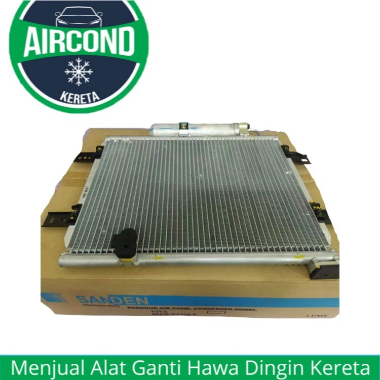 ORIGINAL SANDEN PERODUA VIVA CONDENSER CARRY WITH RECEIVER DRIER ...
