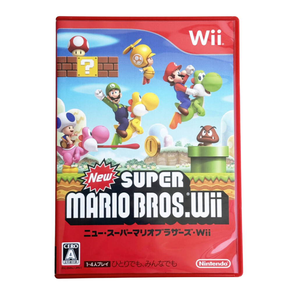 Nintendo Wii Video Games New Super Mario Bros. 2009 NTSC-J Japan ...