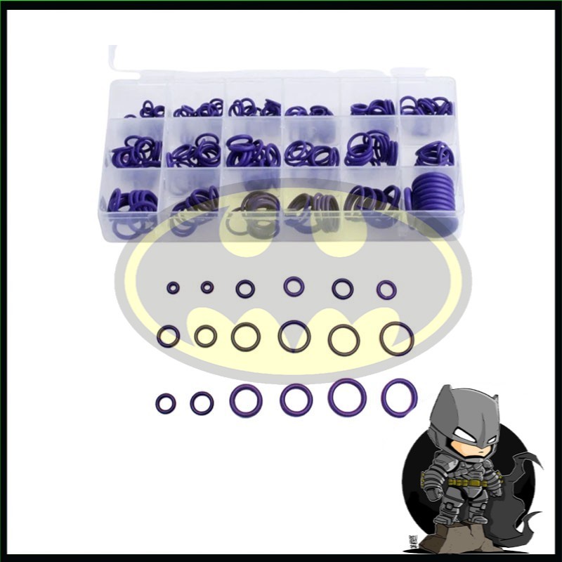 ACM CAR AIR COND O RING KERETA COMPLETE SET R134 / R12 (18 SIZE PURPLE ...