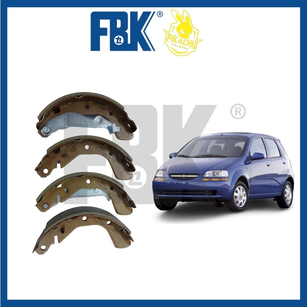 Original FBK Brake Shoe Rear - Chevrolet Aveo | Shopee Malaysia