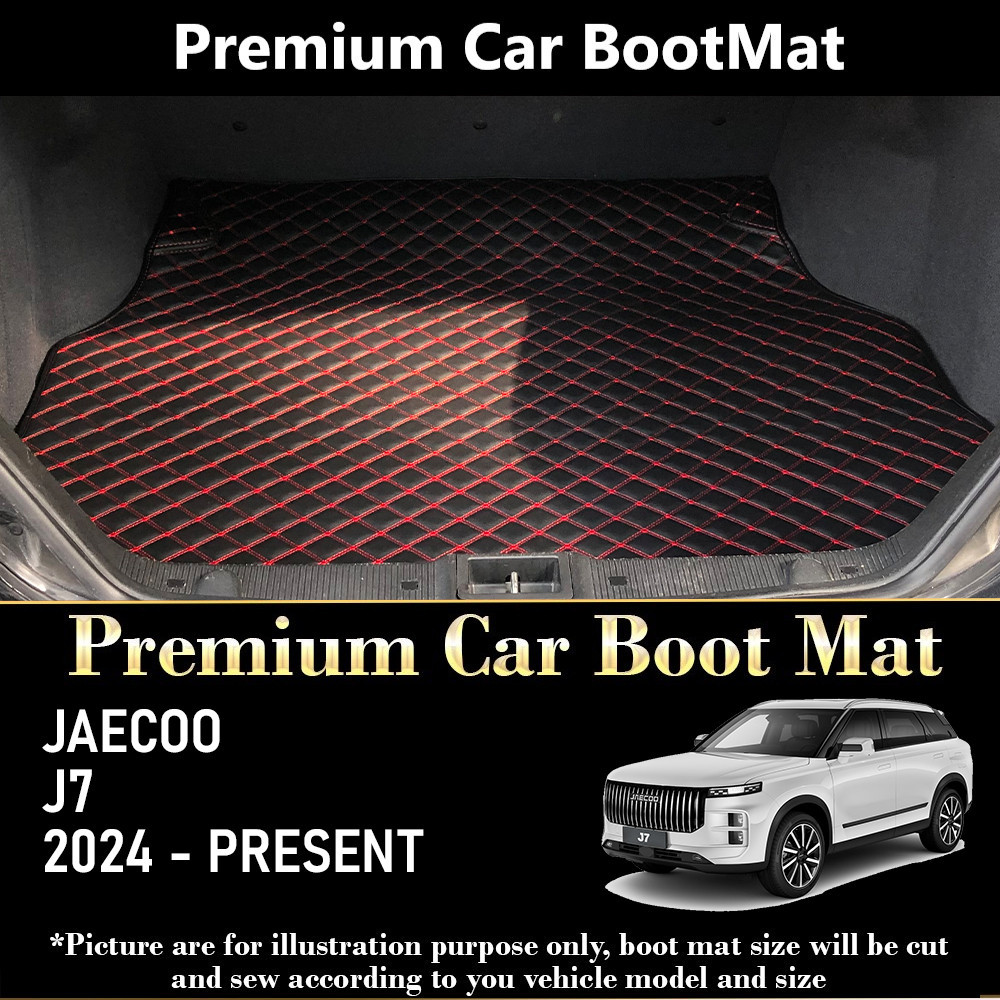 JAECOO J7 2024 Boot Mat Car Boot Carpet VIP Boot Tray Cargo Mat Bonet ...