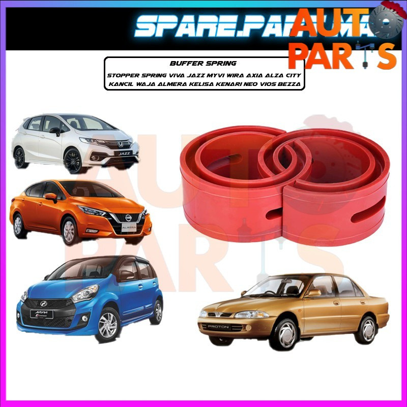 🔥 Buffer Spring 🔥 Stopper Spring Viva Jazz Myvi Wira Axia Alza City ...