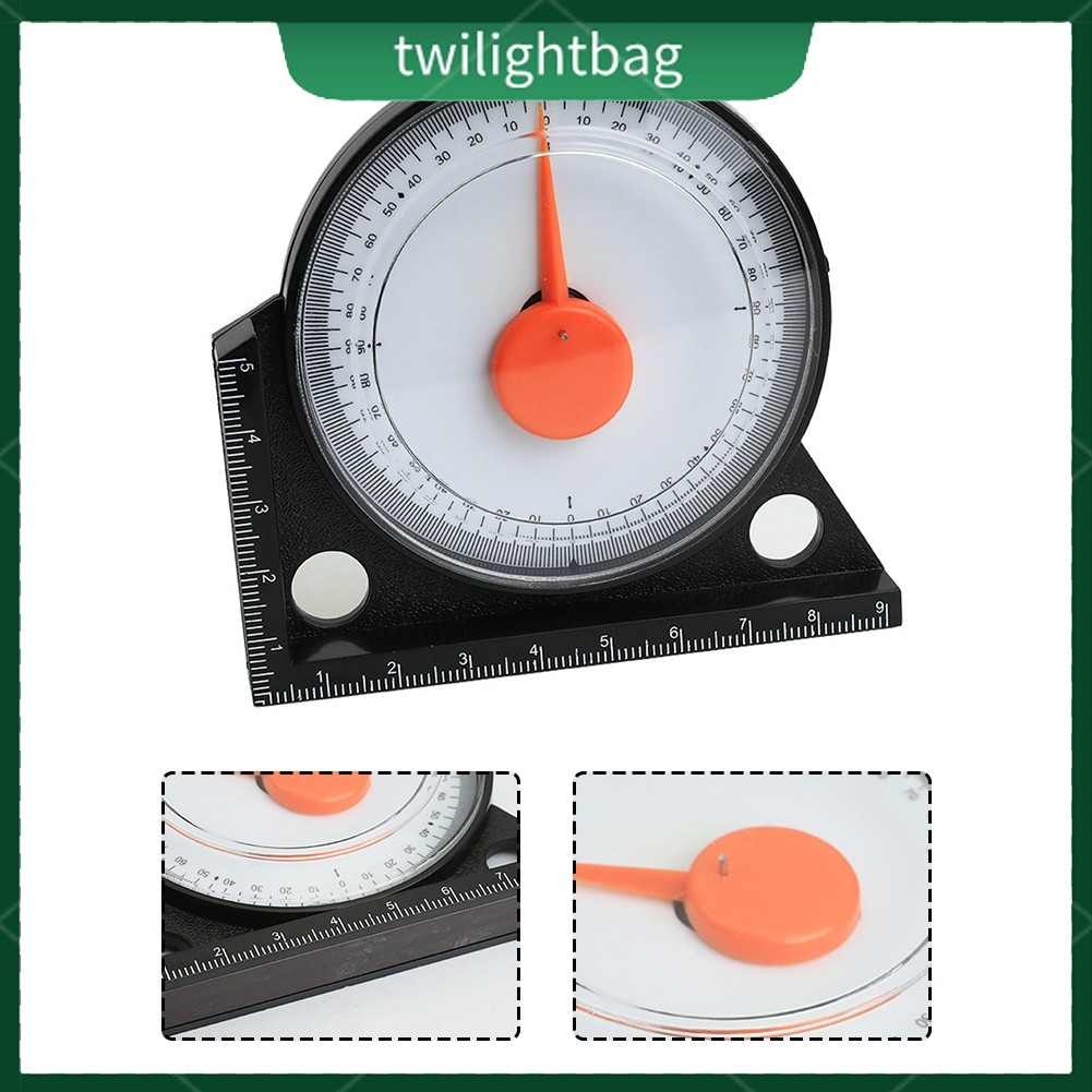 hot| Level Gauge Ruler Horizontal Slope Protractor Angle Measuring ...