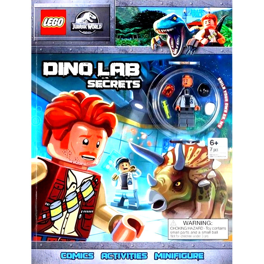 (BX) Lego Jurassic World: Dino Lab Secrets (Inc Toy) (ISBN ...