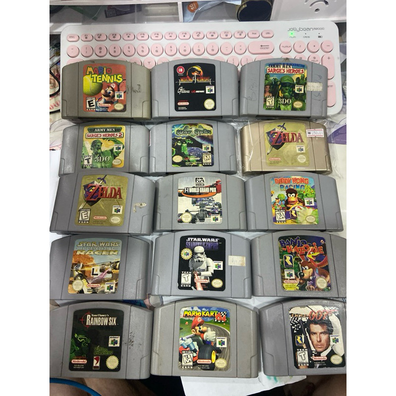 Part 1 Used Nintendo 64 N64 English ESRB / PAL Original Cartridge ...