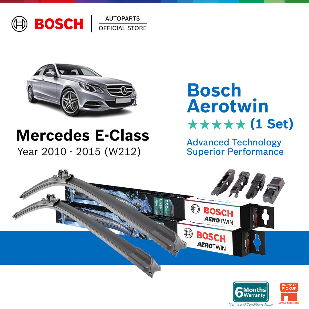 Bosch Aerotwin Plus Multi Clip Wiper Set untuk MercedesBenz E-Class ...