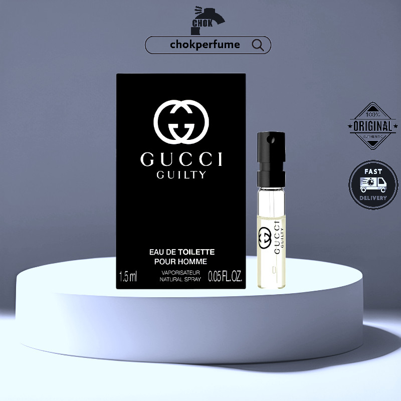 GC Guilty Pour Homme EDT 1.5ml Perfume Sample Vial (M) | Shopee Malaysia